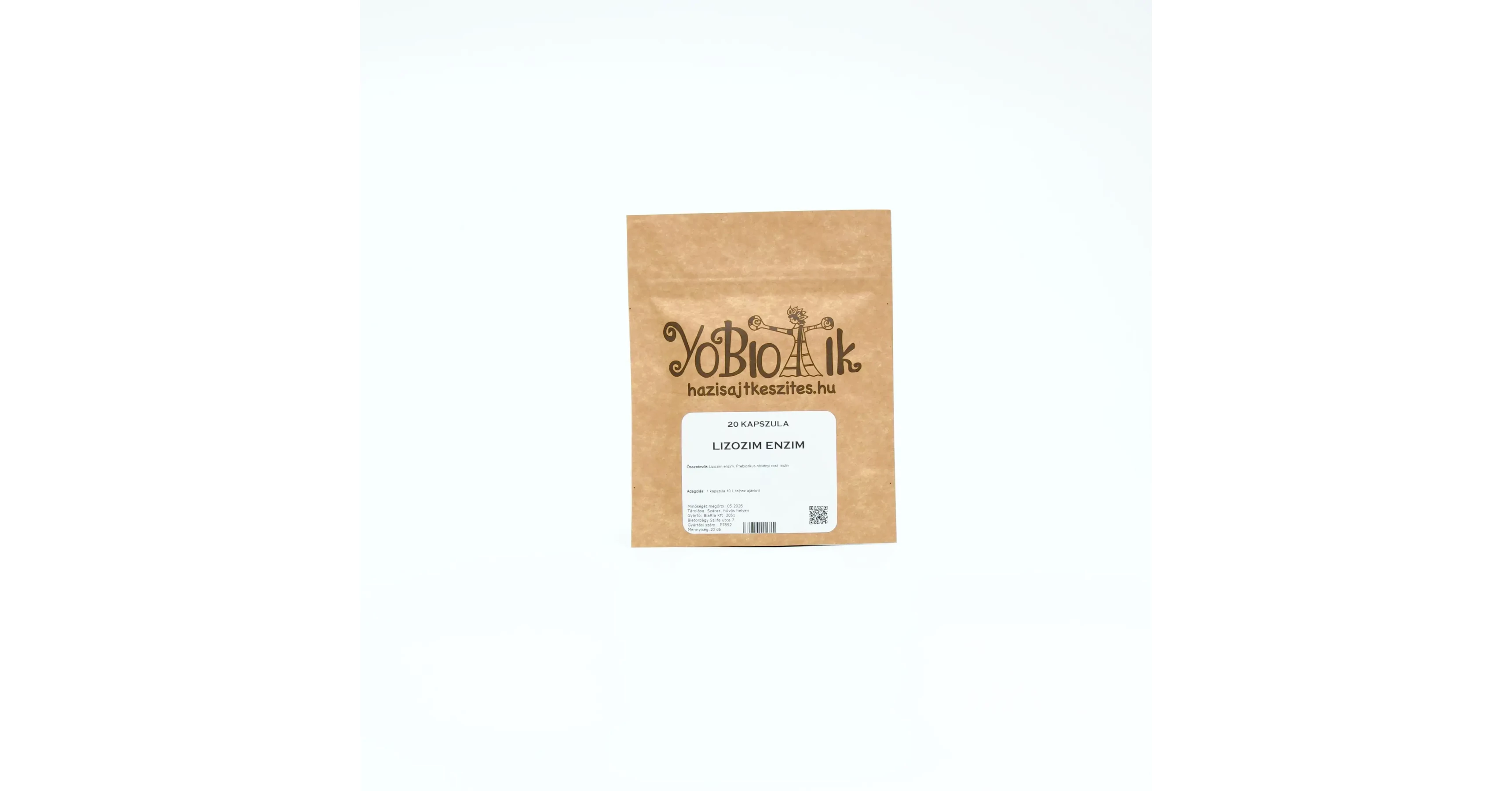 lizozim enzim kapszulázva - 20 db * 3.400 Ft