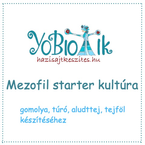 Mezofil starter kultúra ömlesztve - 500 literhez * 3.500 Ft